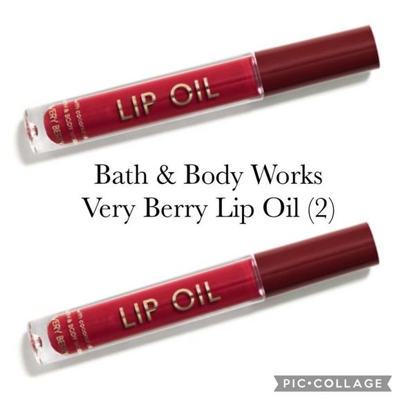 Bath & Body Works | Makeup | Bath And Body Works Lip Oil Very Berry ...